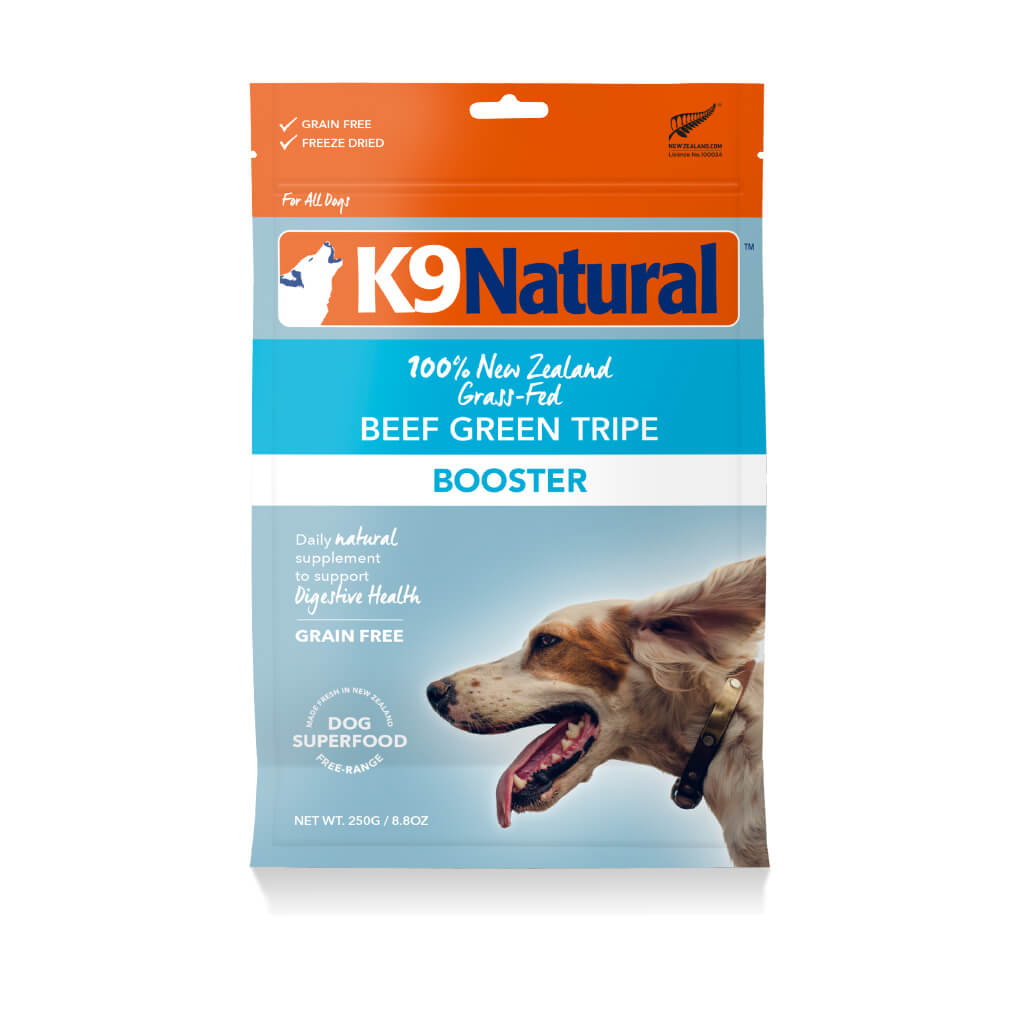 K9 Natural Freeze-dried Beef Green Tripe Booster (75g/250g)