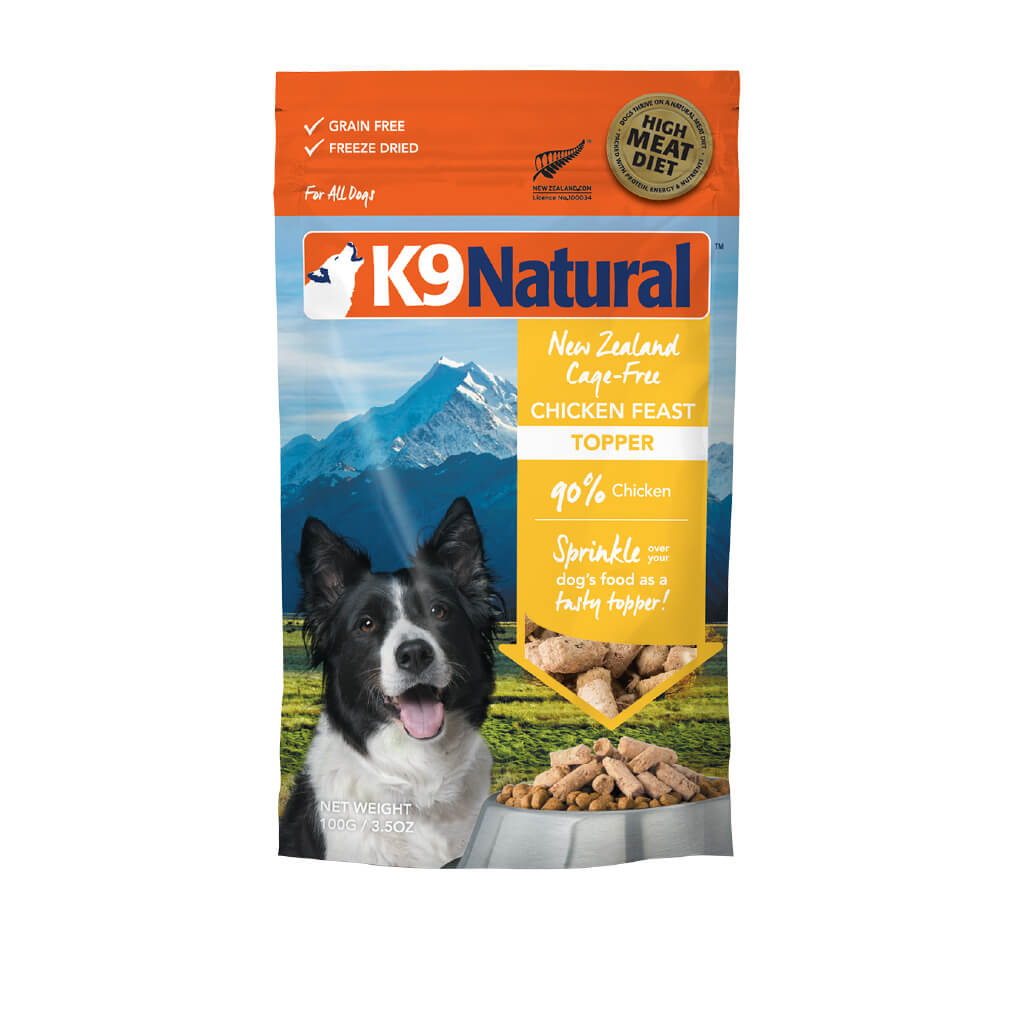 K9 Natural Freeze-dried Chicken Topper (100g)