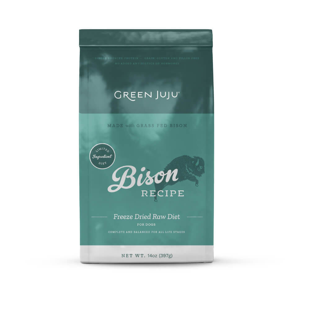 Green Juju Freeze-dried Raw Food | Bison
