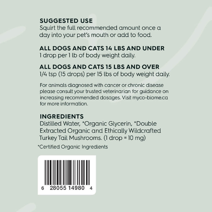 Myco-Biome™ Turkey Tail | Liquid Double Extract