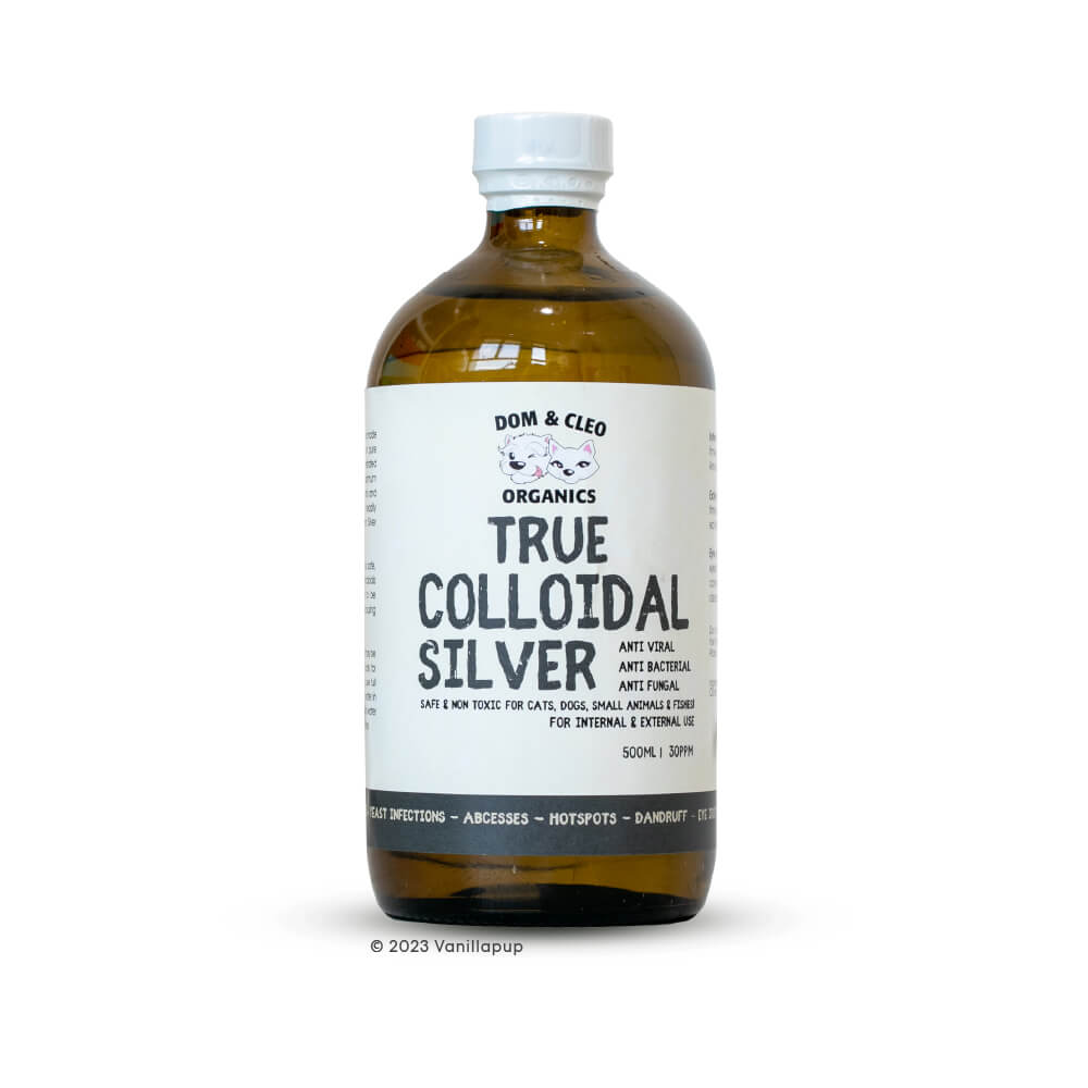 Dom & Cleo Organics True Colloidal Silver | 500ml Refill