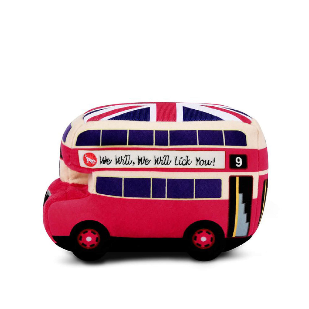 PLAY Canine Commute London Bus Plush Toy